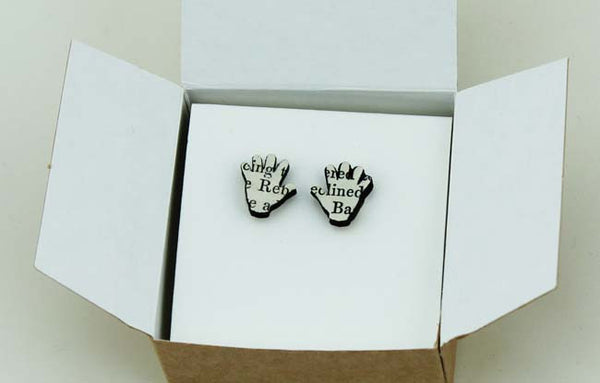 Hand Earrings – Random Stuff Paper