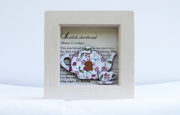 Small teapot, cup and saucer – Random Stuff Paper