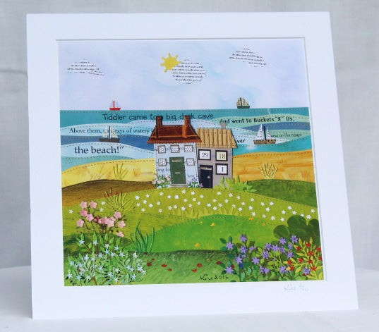 The Beach limited edition print – Random Stuff Paper