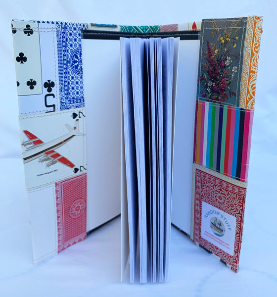 Playing card loose cover journal – Random Stuff Paper