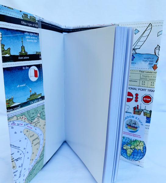 Sailing loose cover journal – Random Stuff Paper